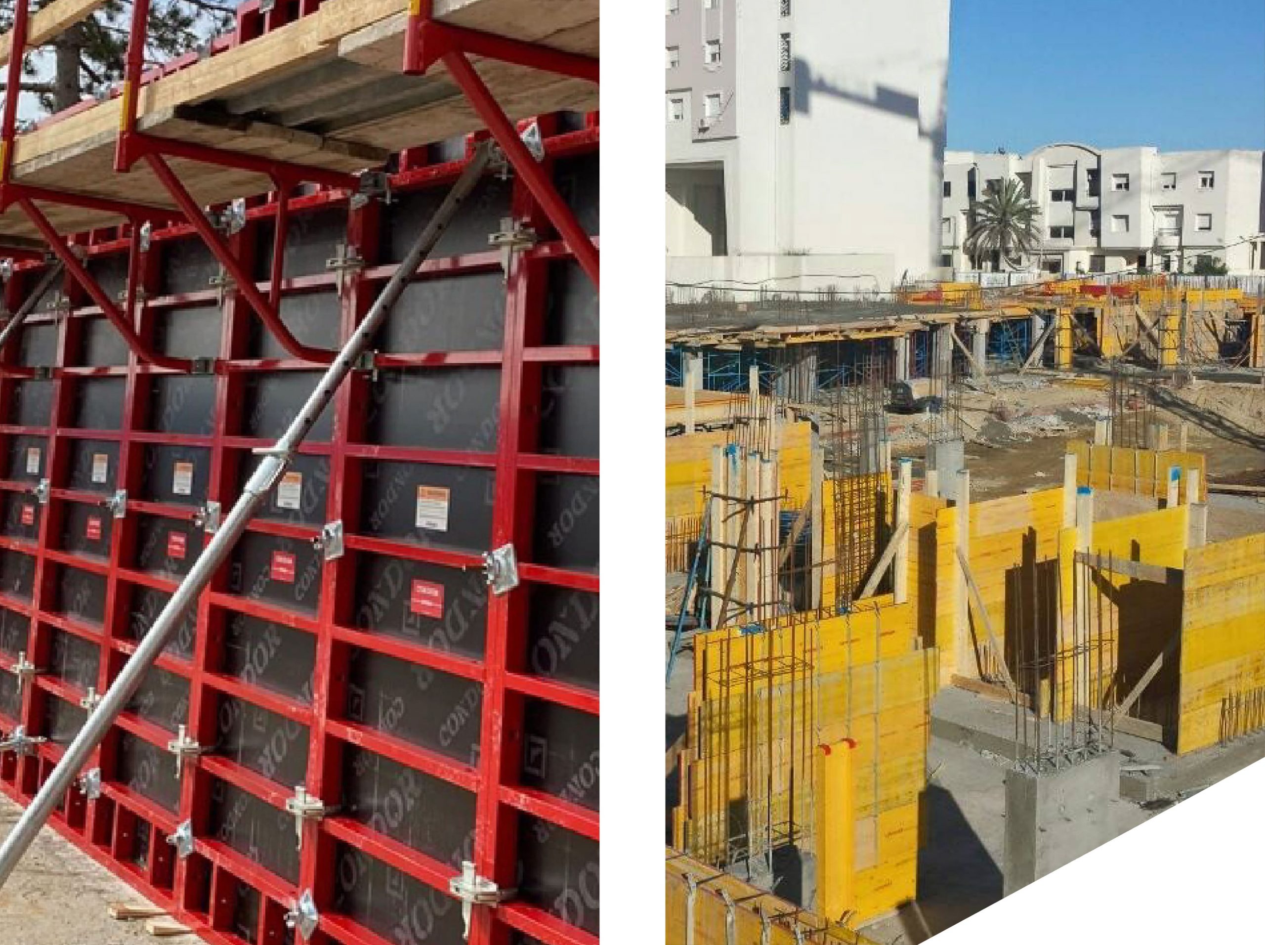 Coffrage - EGB I équipement général de bâtiment